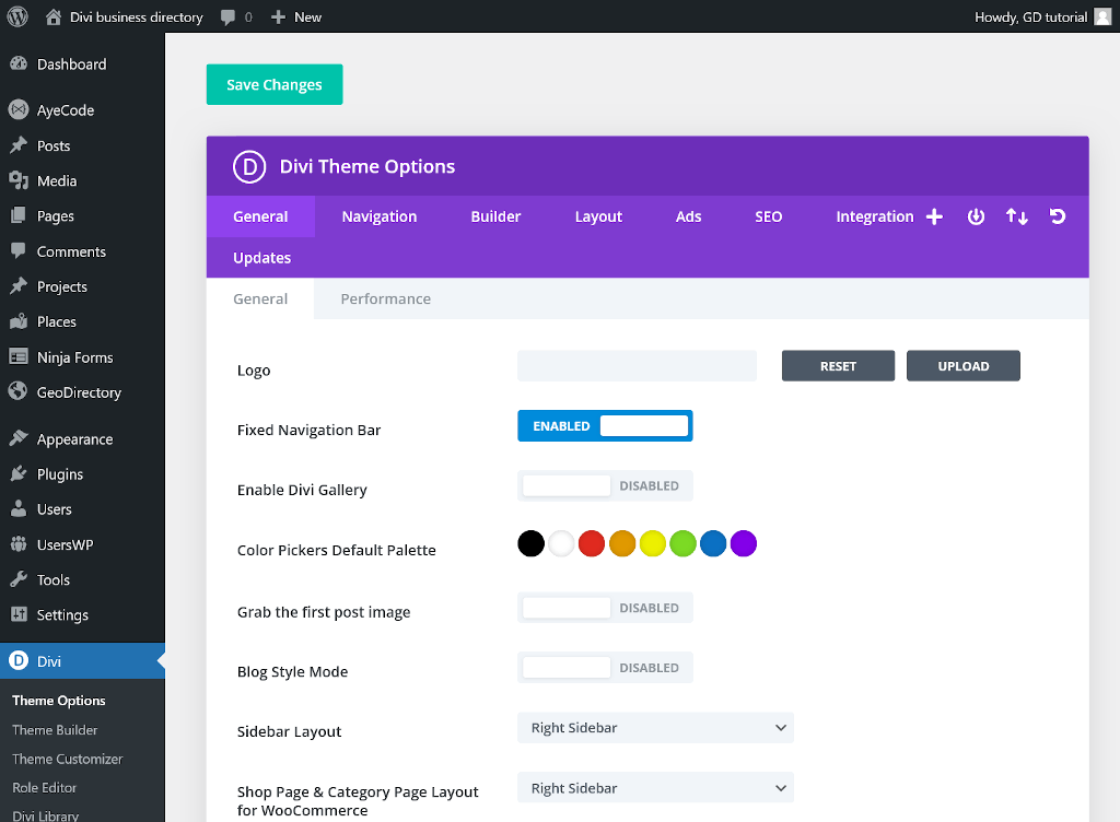Building a Directory Website with Divi - GeoDirectory