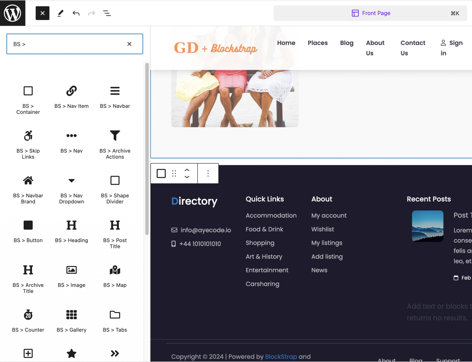 How to Create an Outstanding Directory Website With the Blockstrap Theme and its Directory Child ...